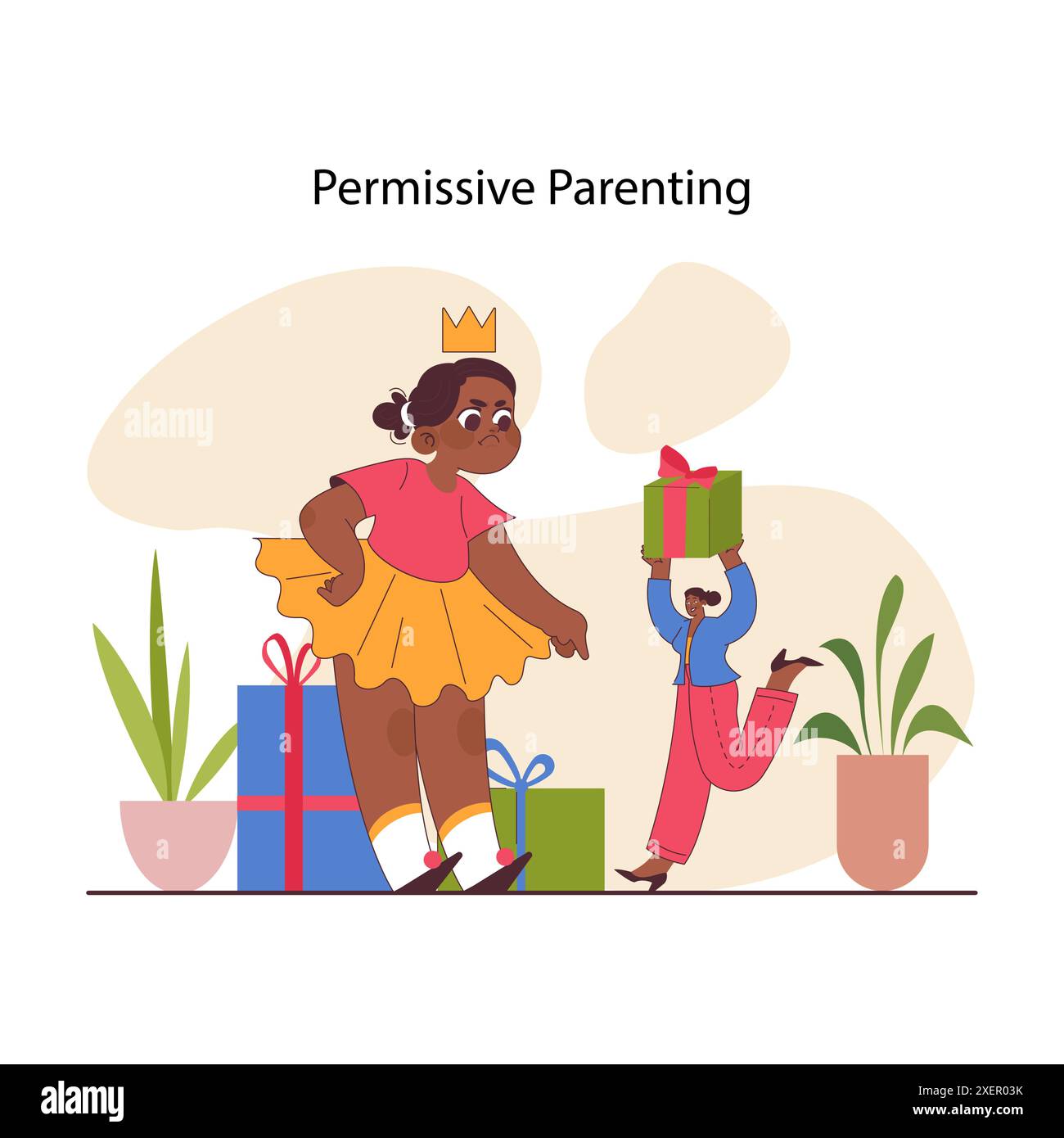 Permissive (indulgent) parenting hi-res stock photography and images ...