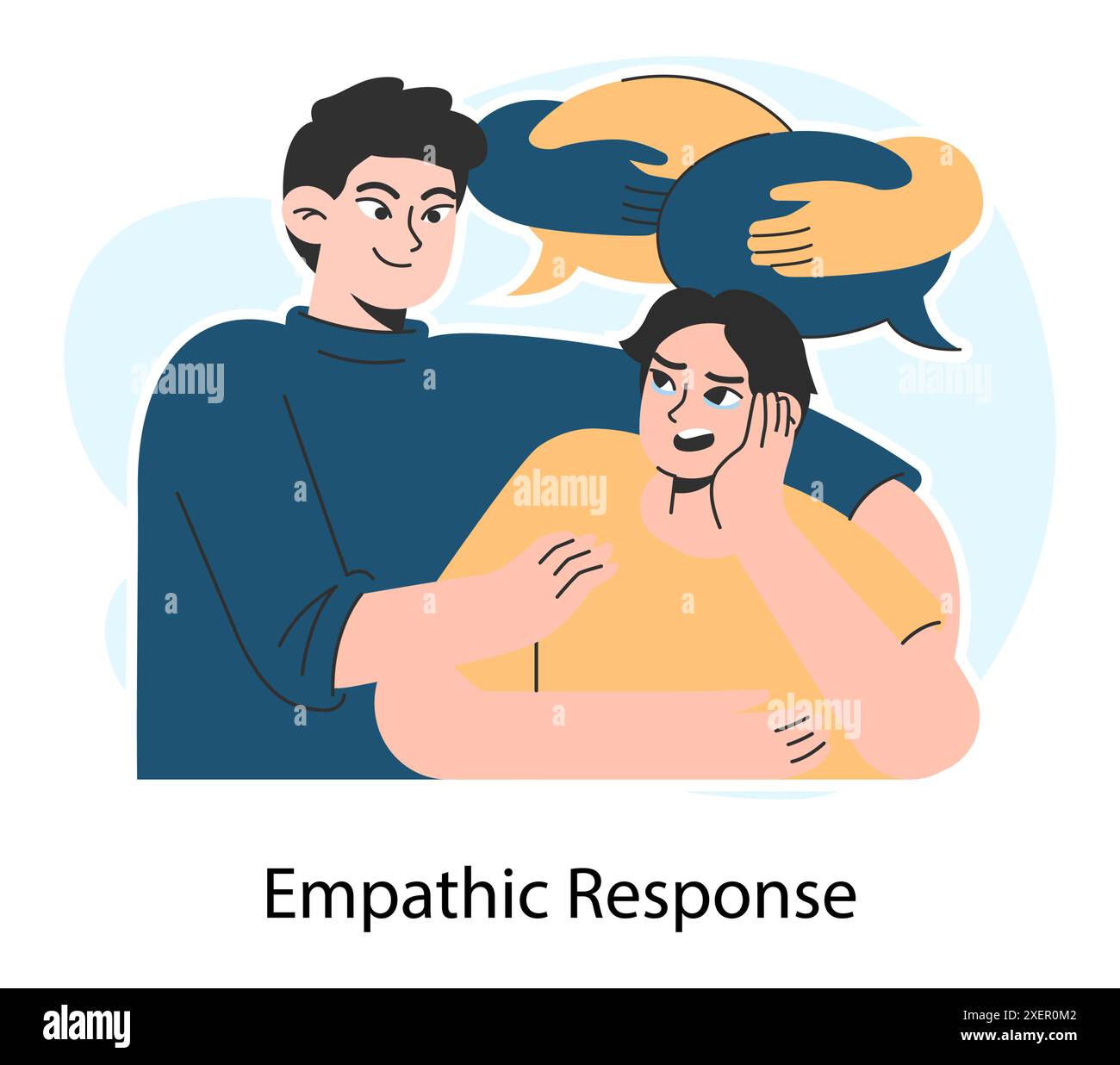 Empathic listening hi-res stock photography and images - Alamy