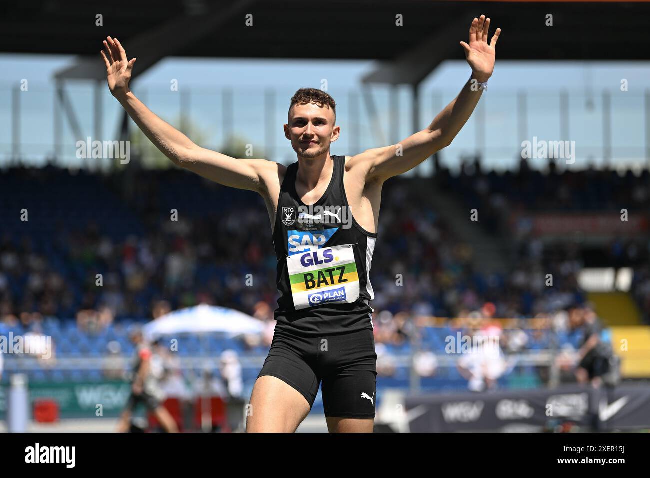 Brunswick, Germany. 29th June, 2024. Athletics: German Championships in ...