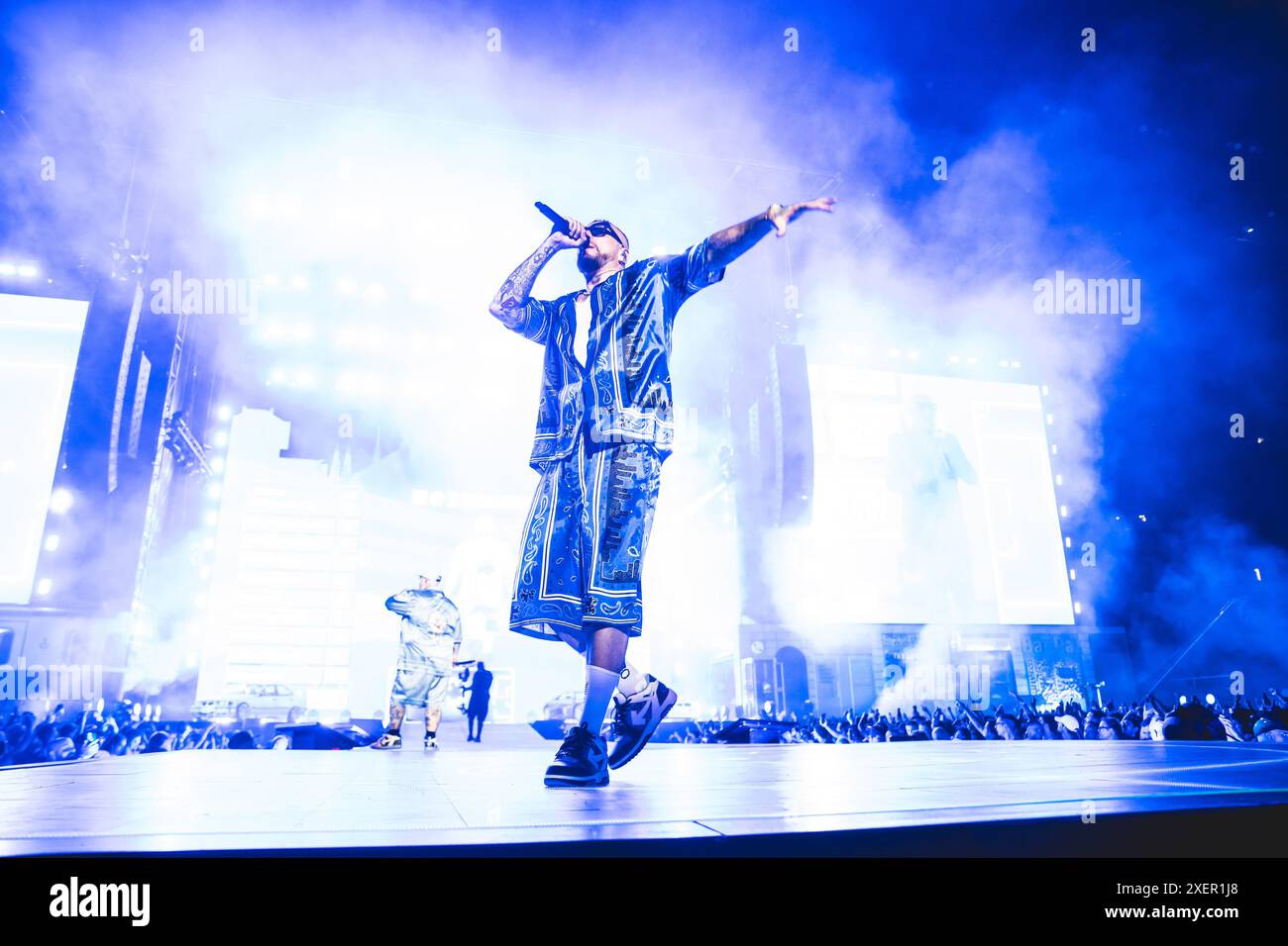 Gue (Cosimo Fini) of Club Dogo Stock Photo - Alamy