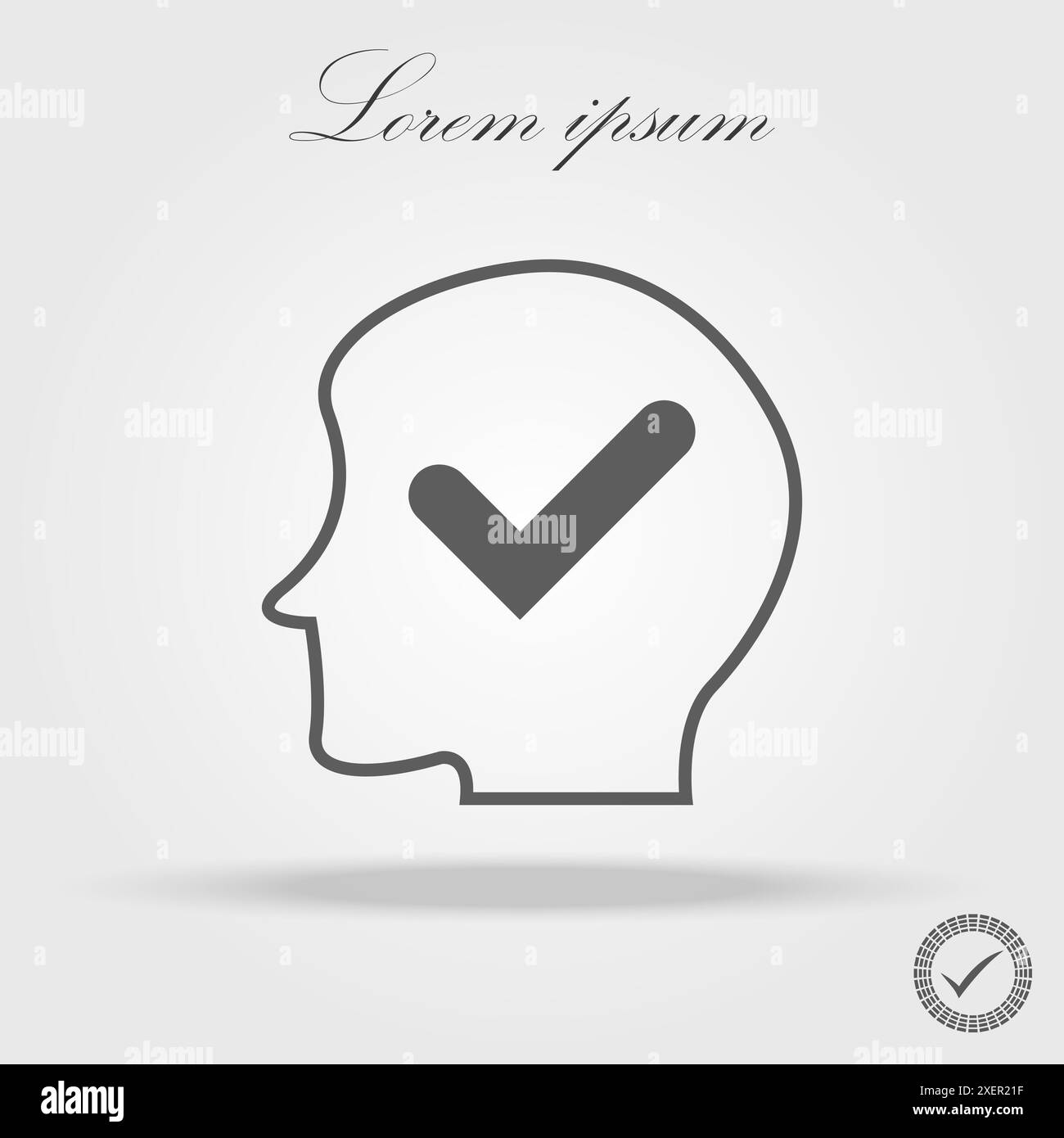 Tick clipart Black and White Stock Photos & Images - Alamy