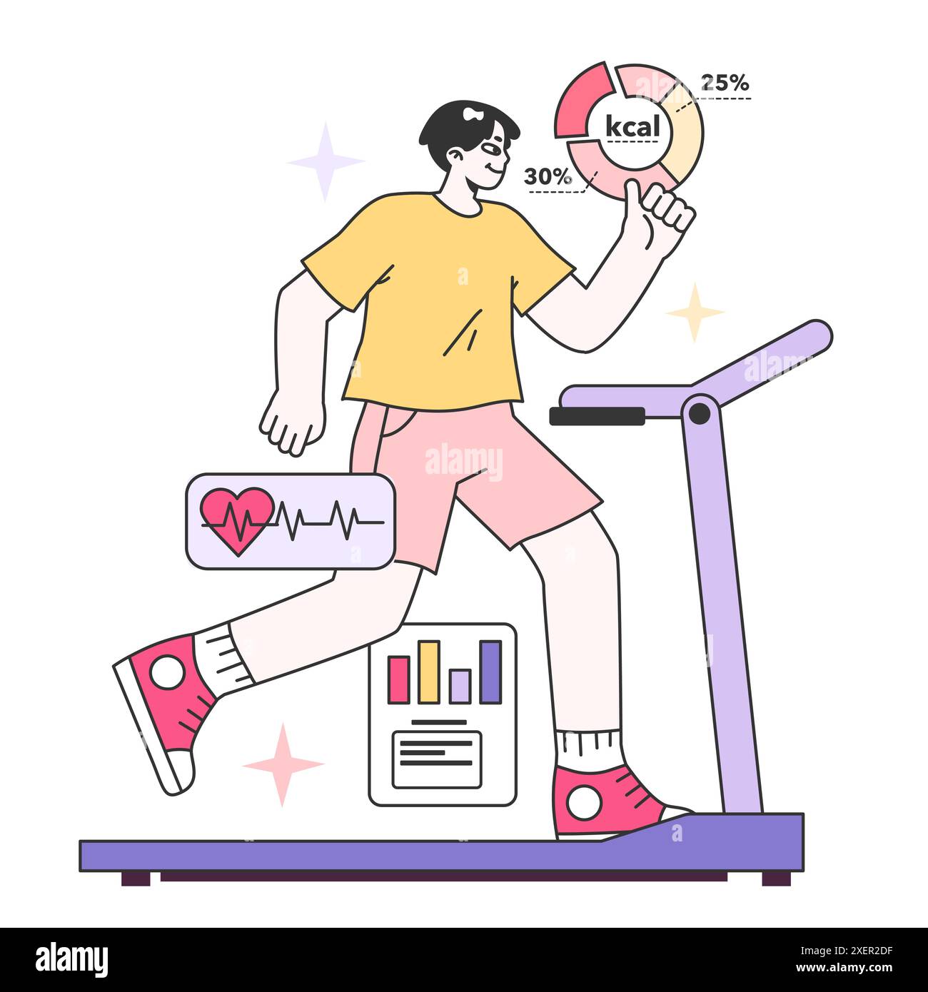 Modern wellbeing practice. Healthy and active lifestyle or daily ...