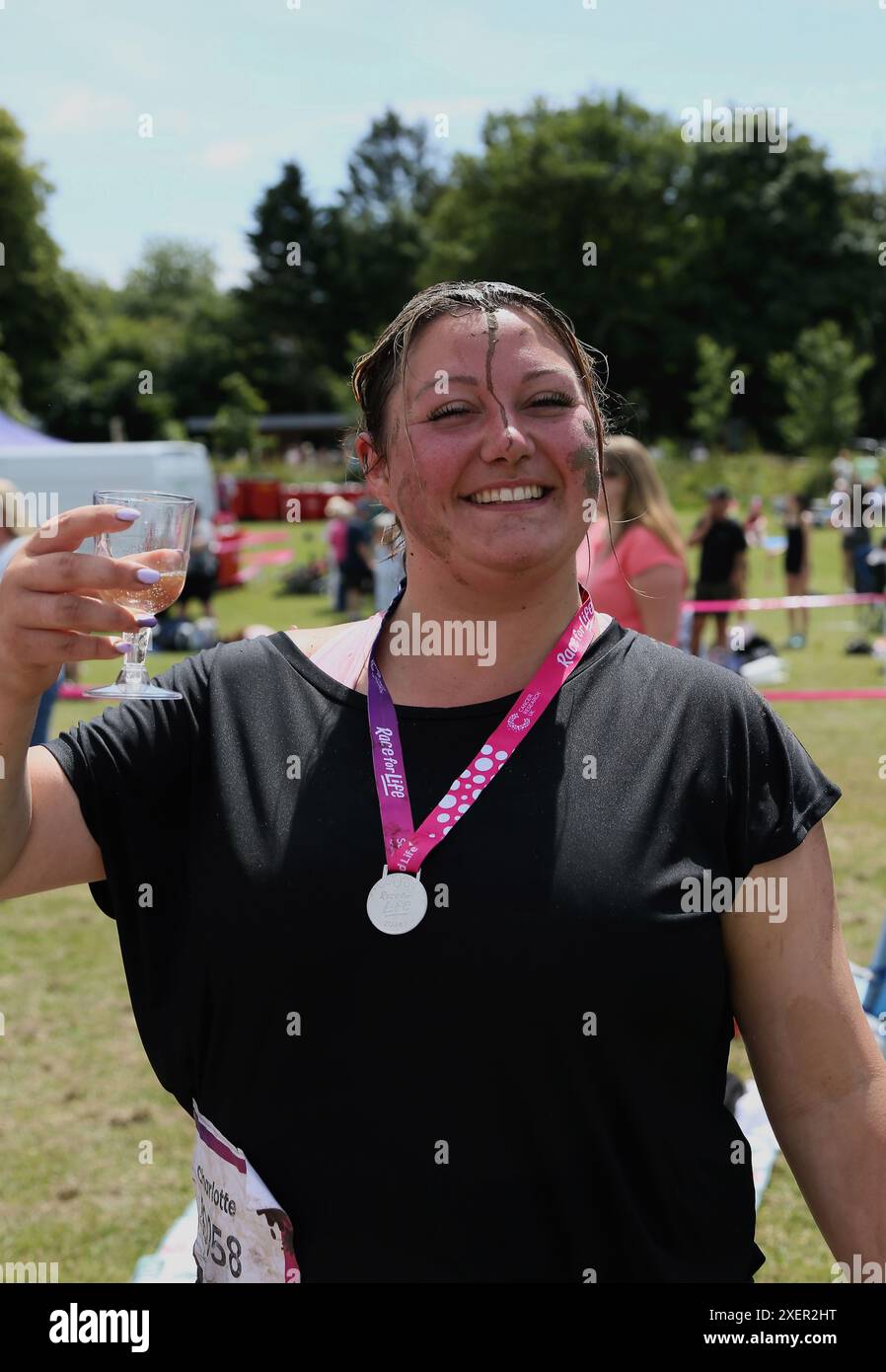 Cancer Research Brighton Pretty Muddy 5k run 29 June 2024 Stanmer Park ...