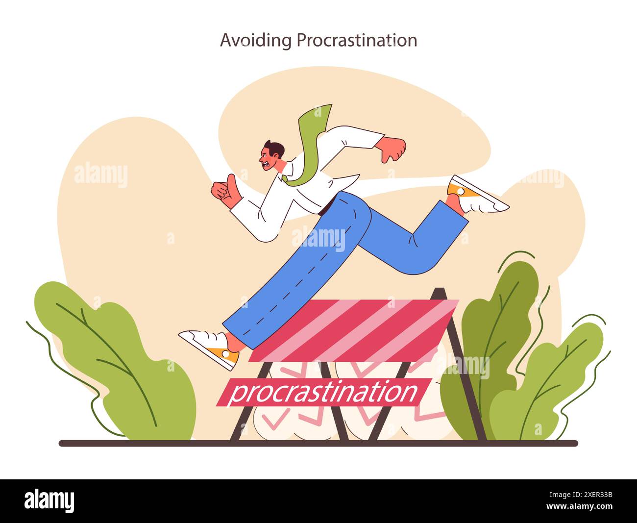 Avoiding procrastination. Effective and competent office worker time ...