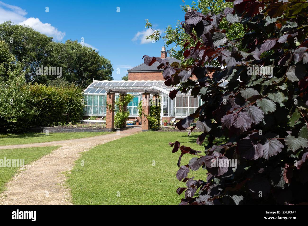 Restored detached gardens hi-res stock photography and images - Alamy