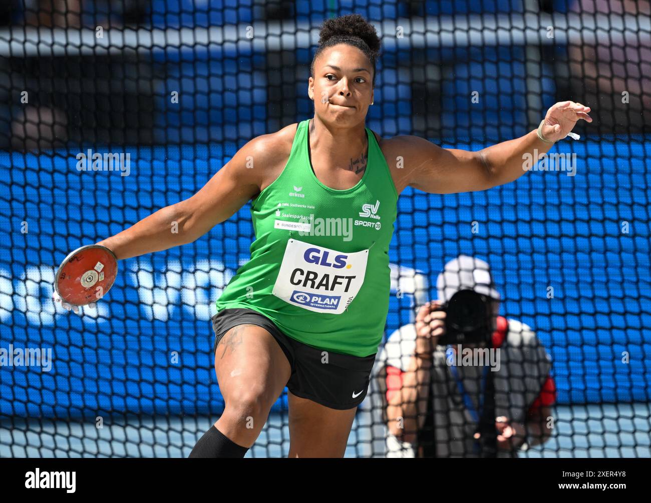 Brunswick, Germany. 29th June, 2024. Athletics: German Championships in ...