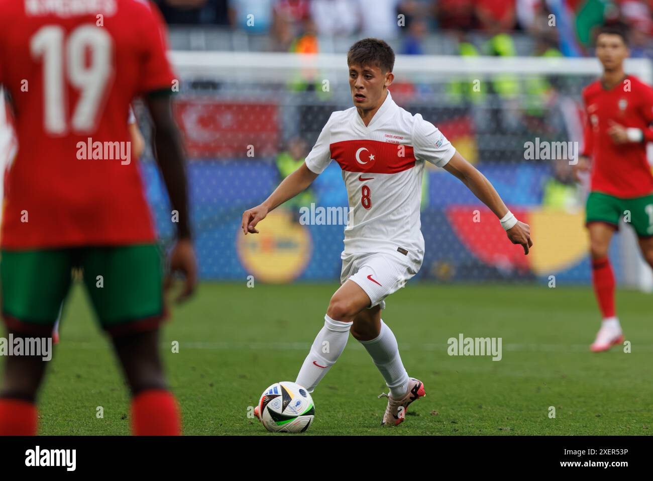 Arda Guler seen during UEFA Euro 2024 game between national teams of ...
