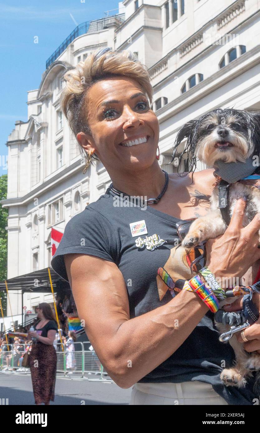 London, UK. 29th June, 2024. Pride In London annual parade celebrating ...