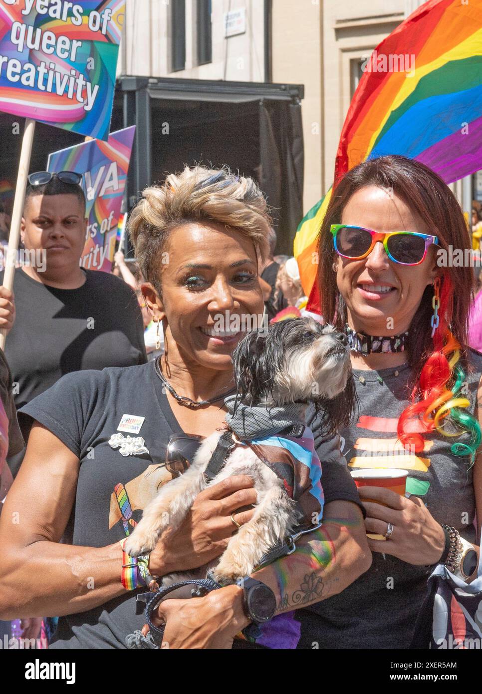 London, UK. 29th June, 2024. Pride In London annual parade celebrating ...
