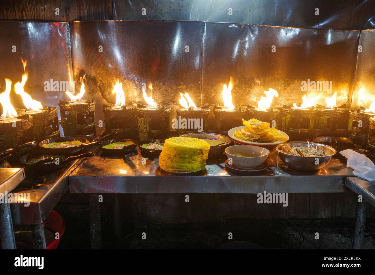 Hoi An, Vietnam - 5 Feb, 2024: Ingredients for cooking vietnamese ...