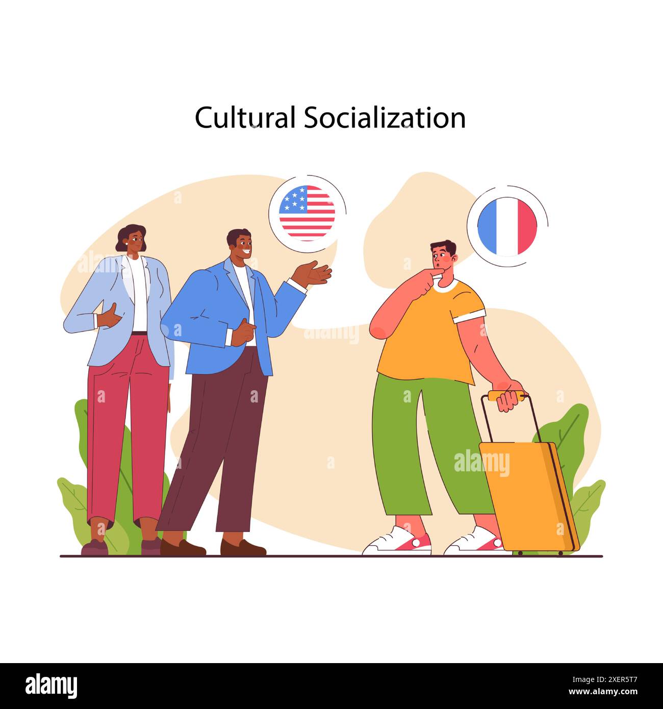 Cultural socialization. French and American characters interpersonal ...