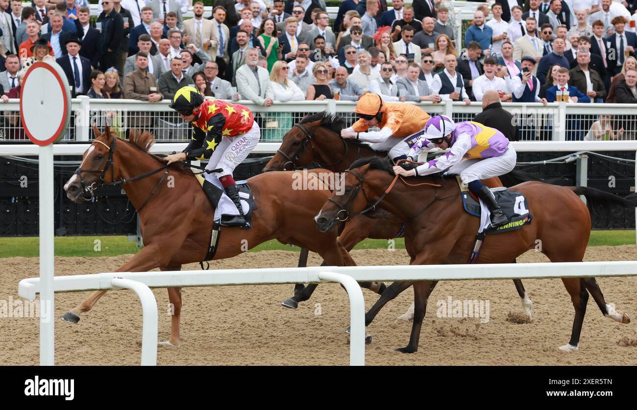 Cieren Fallon aboard Montassib winning the Jennings bet Nun Street ...