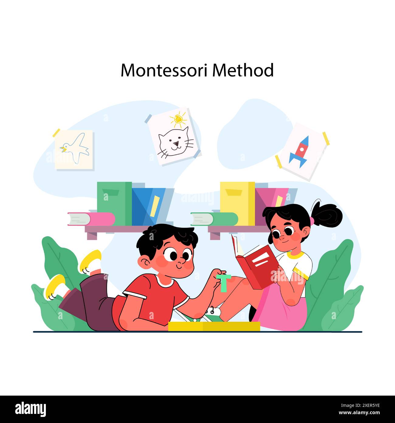 Early childhood education with montessori method. Self-directed, hands ... Early childhood education with montessori method. Self-directed, hands ...