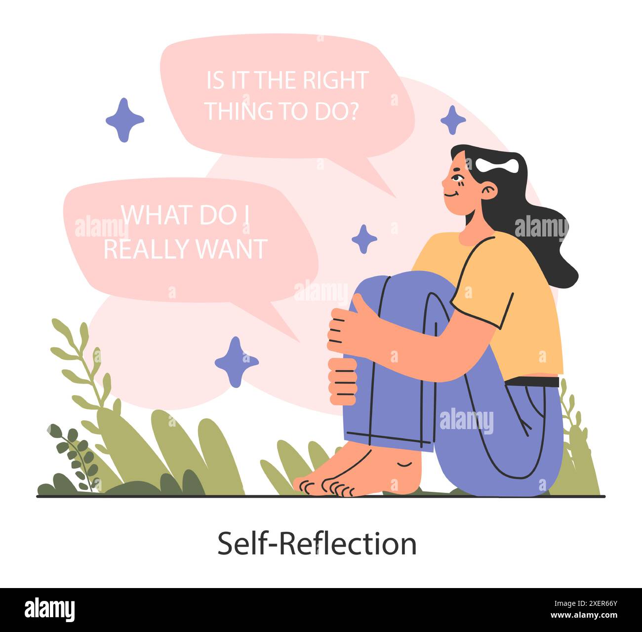 Self-reflection. Emotional intelligence and consciousness. Deep ...