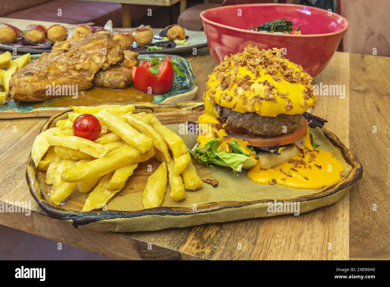 Season the meat with salt, pepper, and your favorite spices before ...