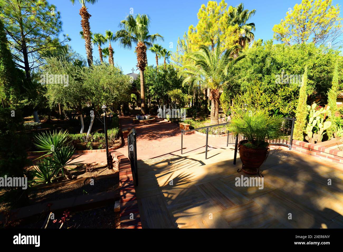 Greek orthodox chapel at St. Anthony's monastery in Arizona Stock Photo ...