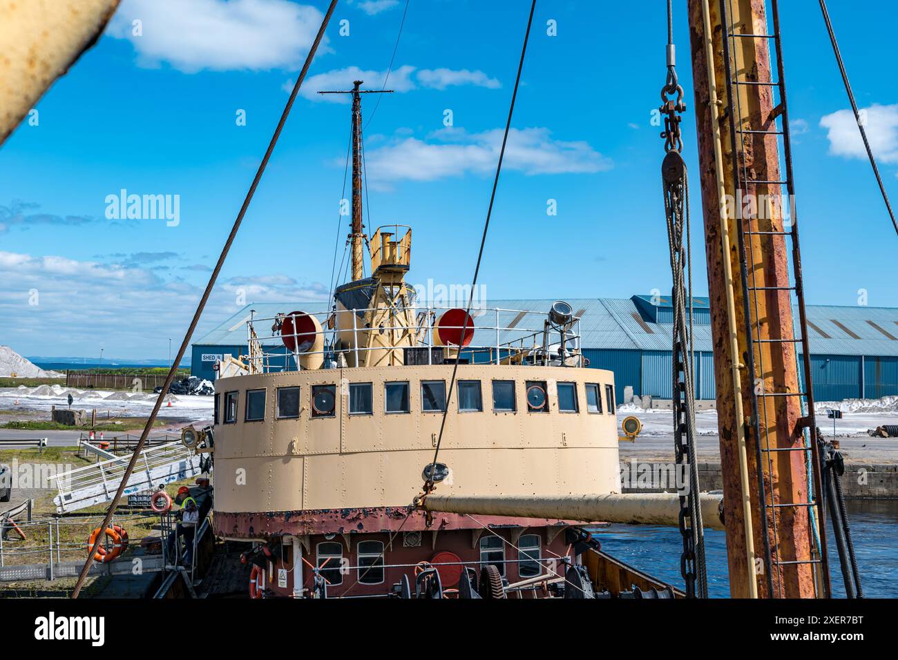 Leith Docks, Edinburgh, Scotland, UK, 29th June 2024. SS Explorer ...