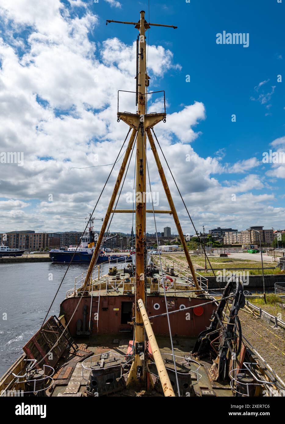 Leith Docks, Edinburgh, Scotland, UK, 29th June 2024. SS Explorer ...