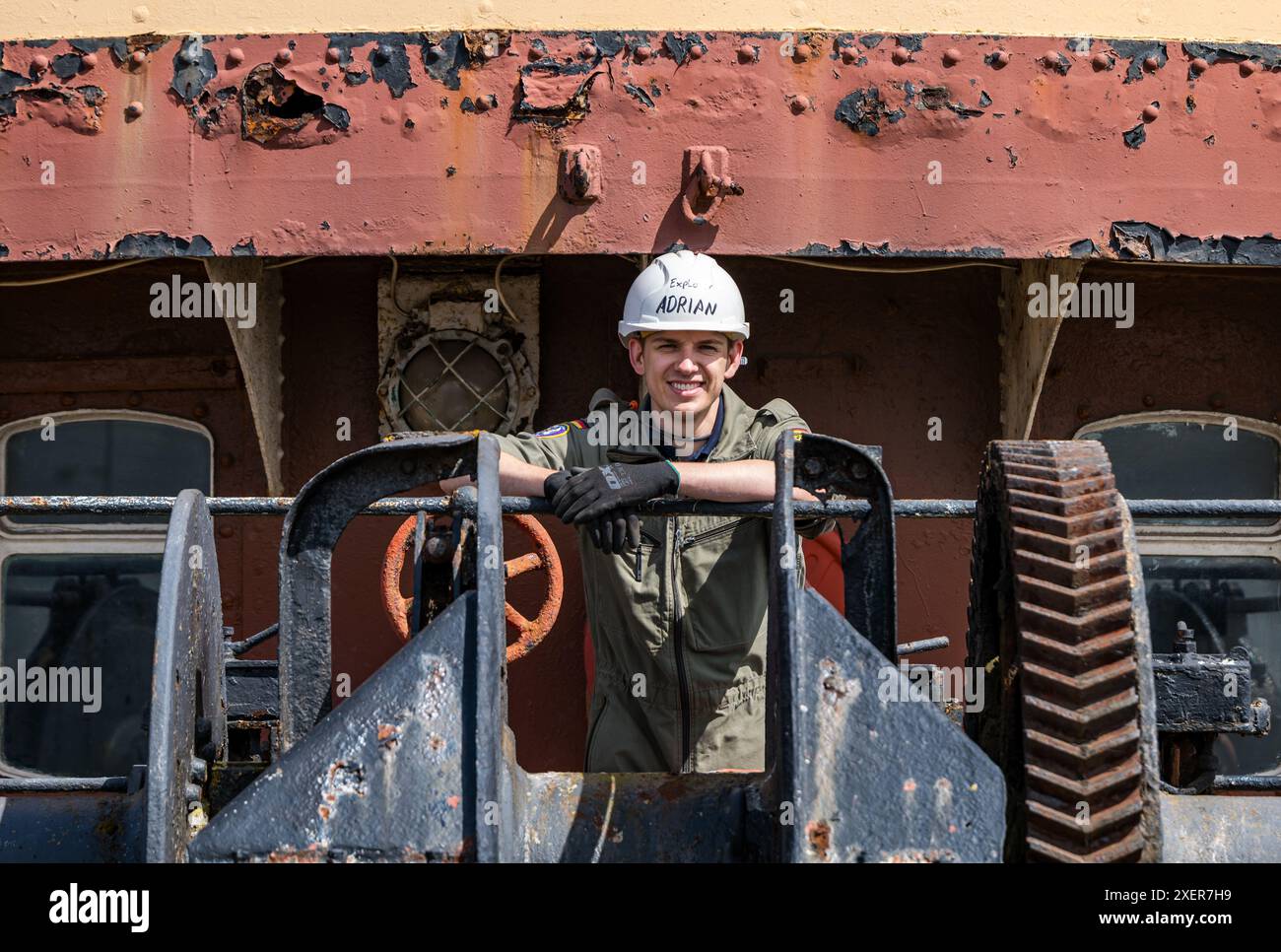 Leith Docks, Edinburgh, Scotland, UK, 29th June 2024. SS Explorer ...