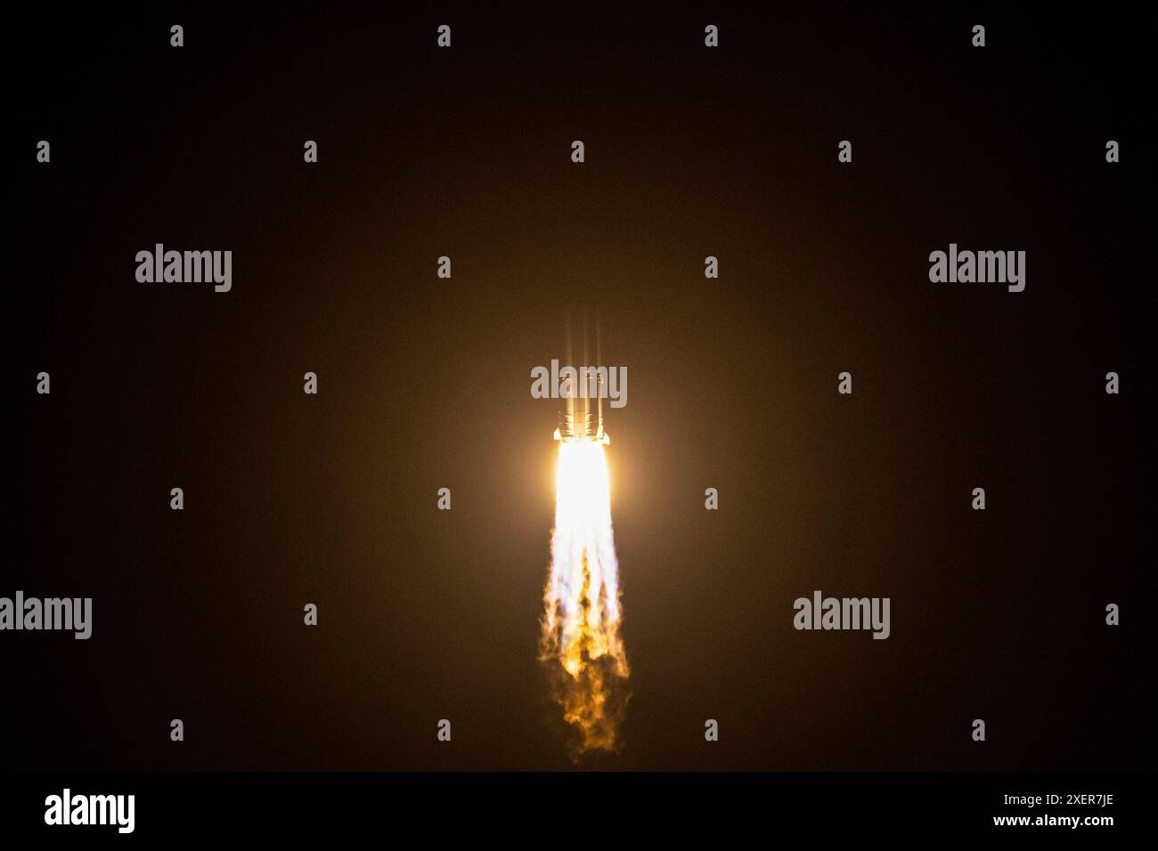 (240629) -- WENCHANG, June 29, 2024 (Xinhua) -- A modified version of ...