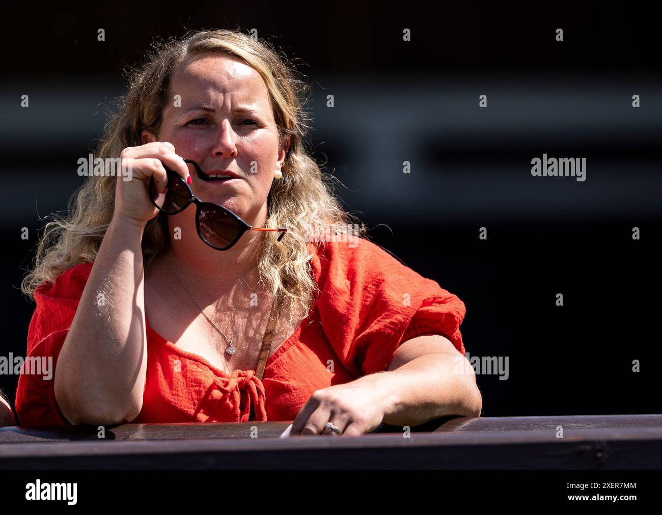 Trainer Amy Murphy after the Maureen Brittain Memorial Empress Fillies ...