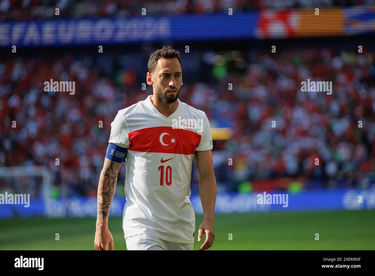 Dortmund, Germany. 22nd June, 2024. Hakan Calhanoglu (Turkey) seen ...
