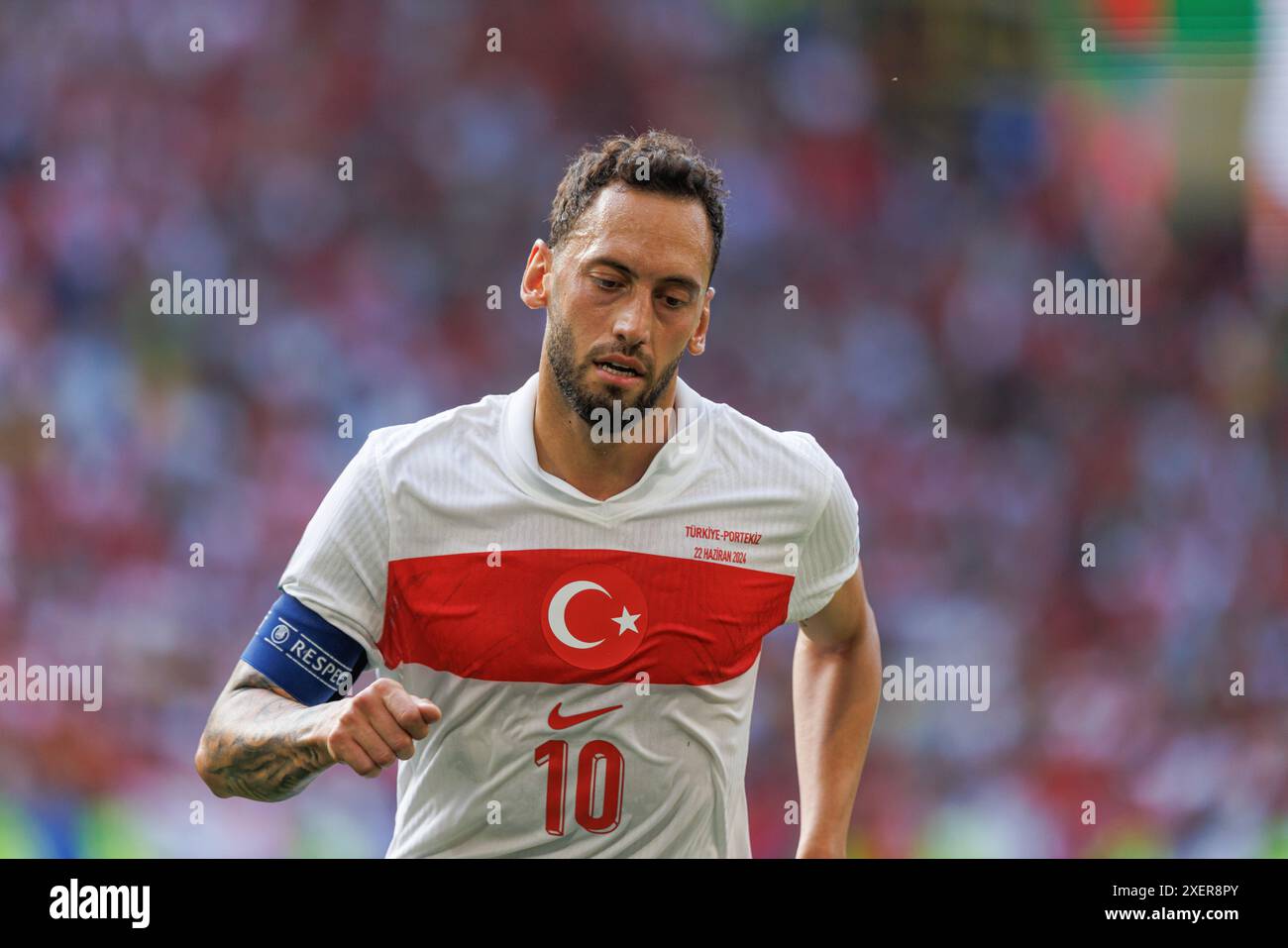 Dortmund, Germany. 22nd June, 2024. Hakan Calhanoglu (Turkey) seen ...