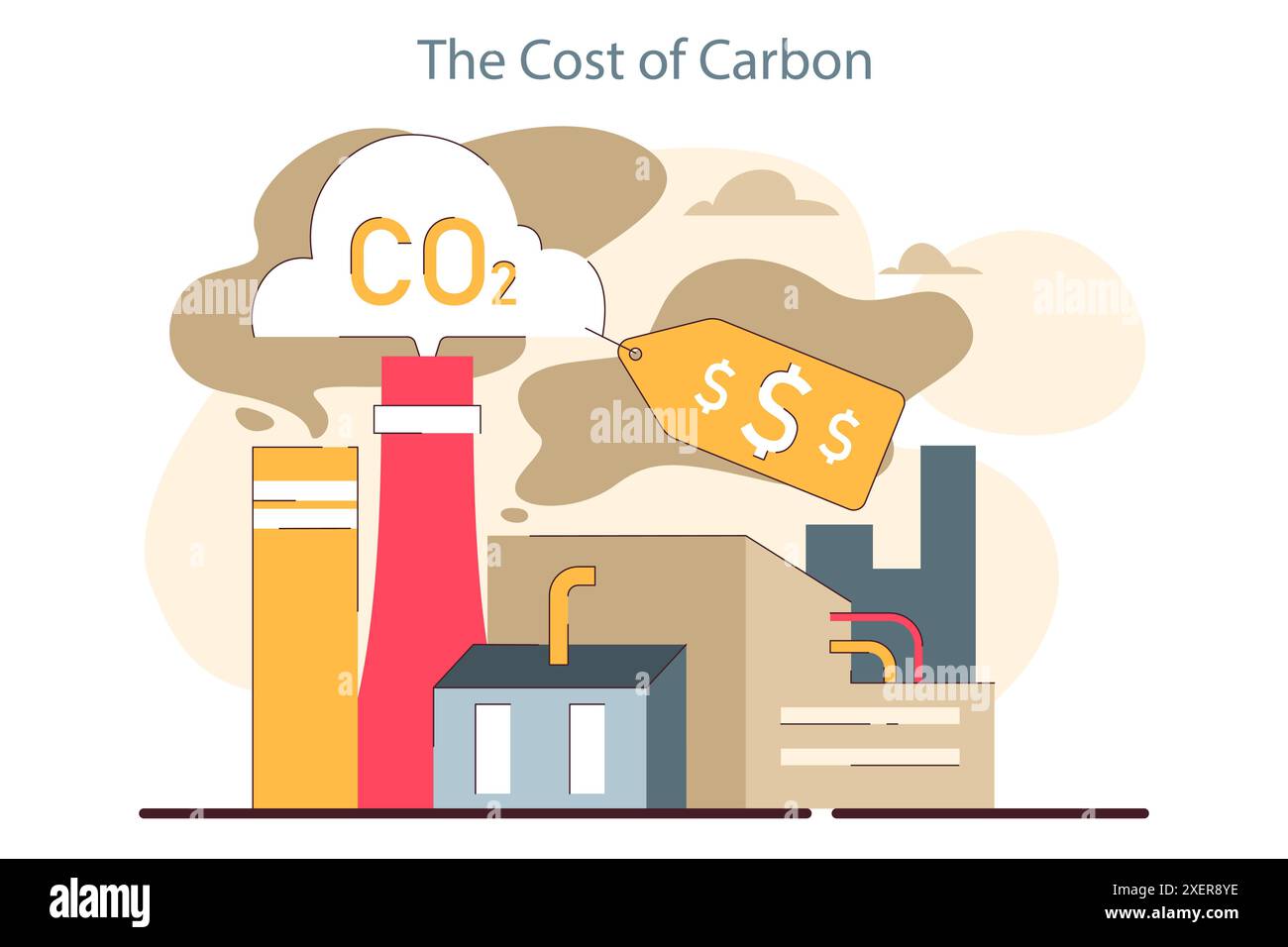 Carbon cost. Pollution compensation tax. GHG payment as environmental ...