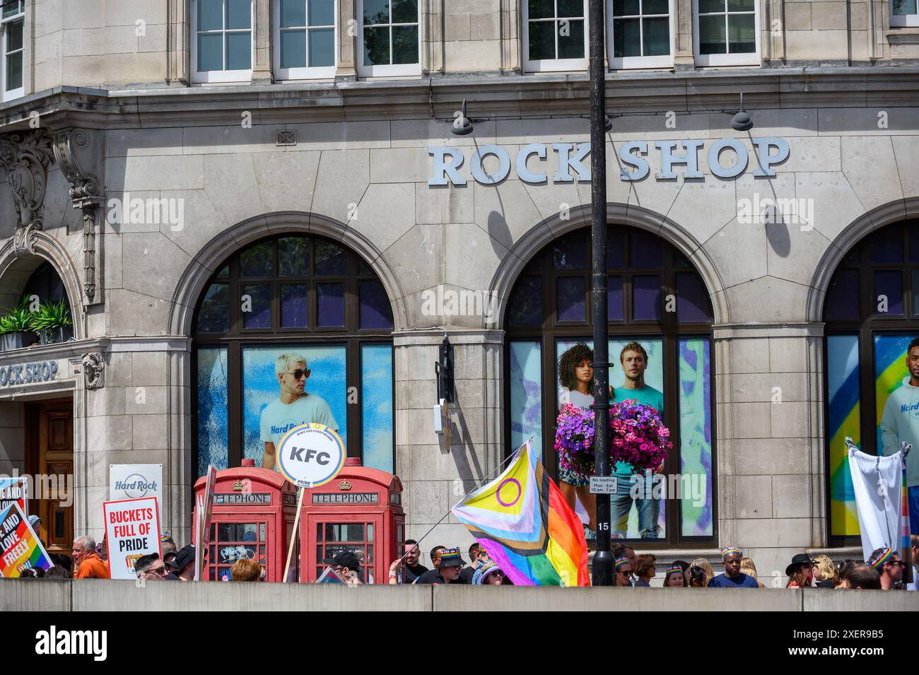 London, UK. 29th June, 2024. annual march and celebration of the LGBTQ+ community. Credit: Mary ...