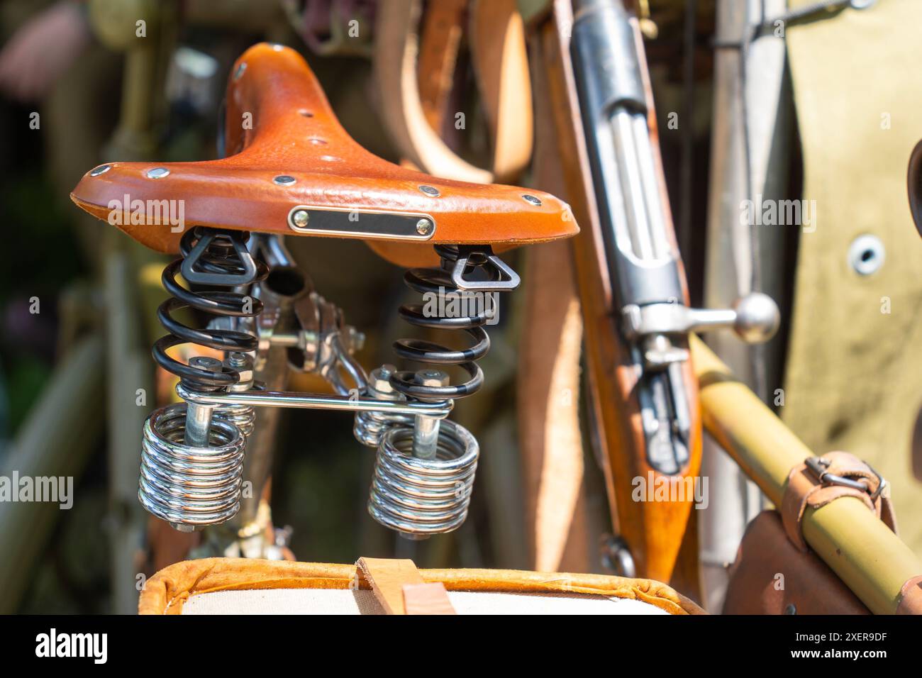 Second World War military bicycle Stock Photo - Alamy