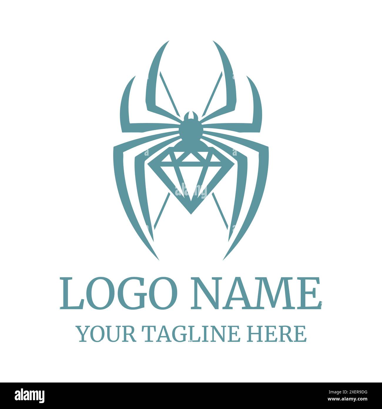 Diamond spider Stock Vector Images - Alamy