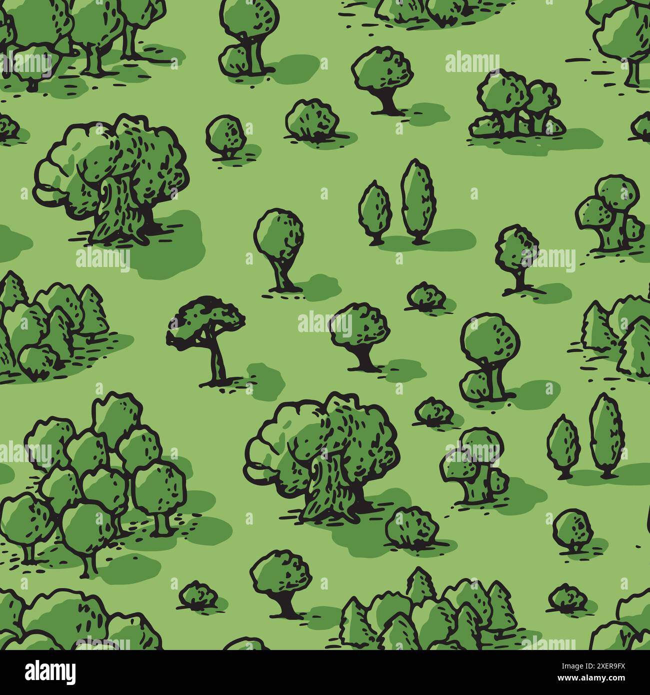 Map from above Stock Vector Images - Alamy