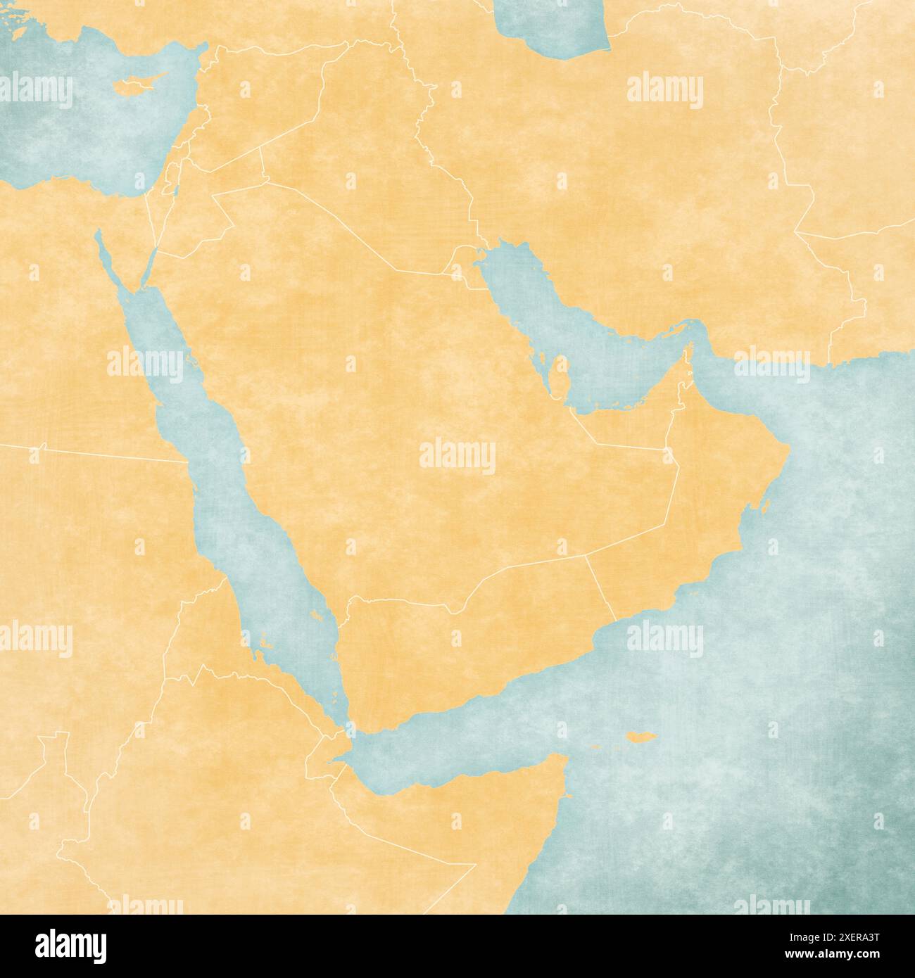 Ancient Arabian Peninsula Climate Map