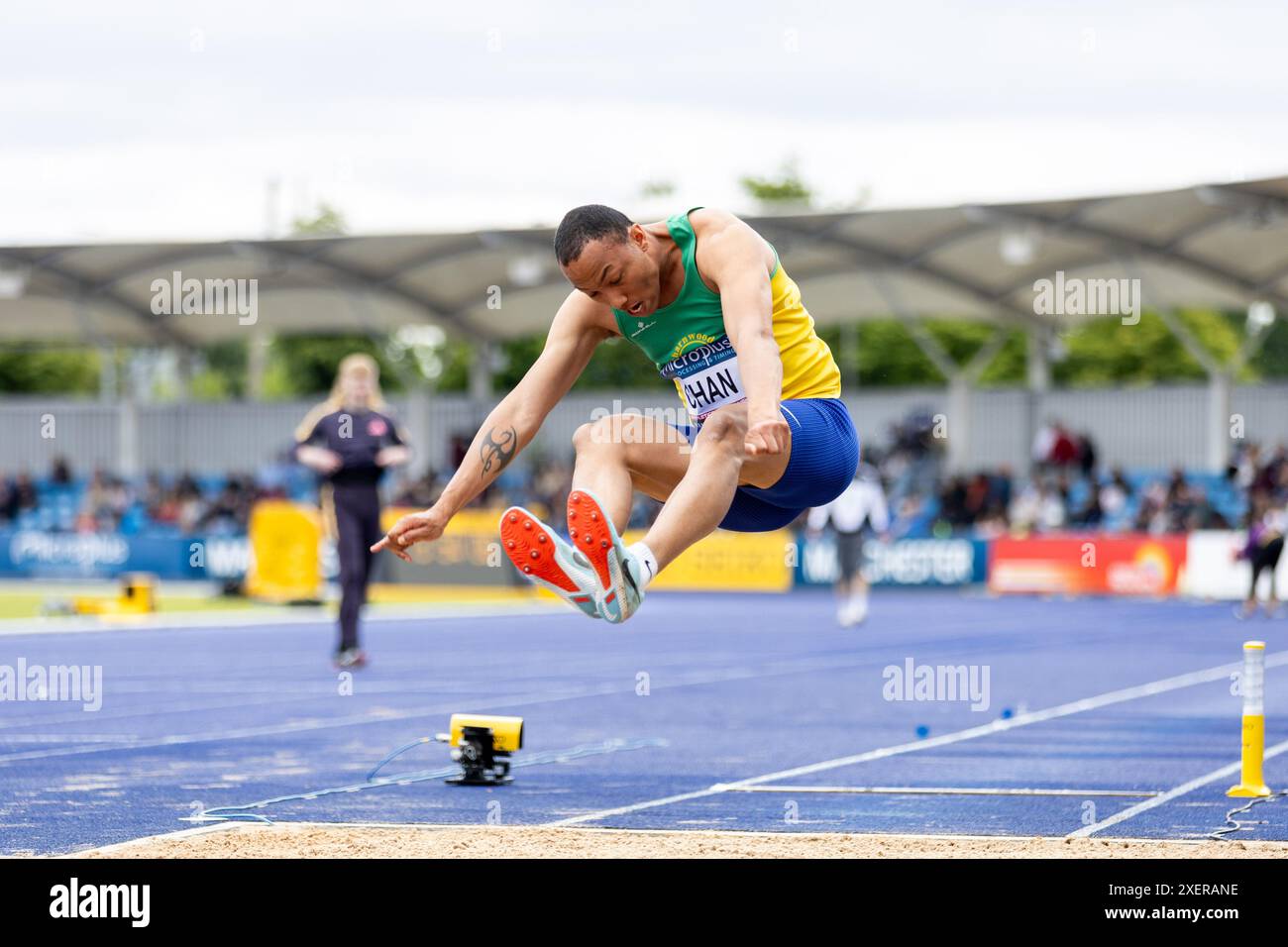 Manchester, United Kingdom, 29 June 2024, Long Jump Men Final- CHAN ...