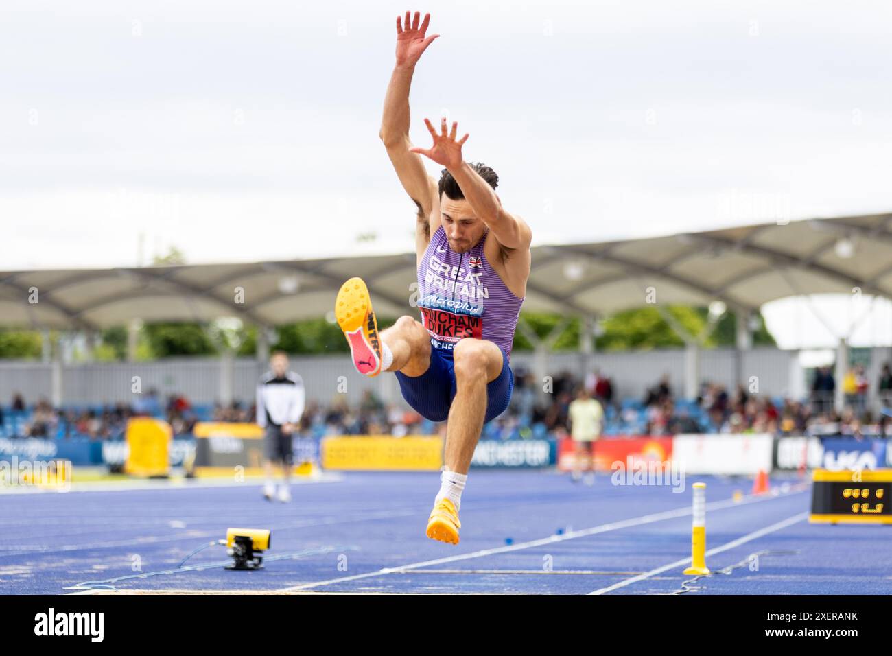 Manchester, United Kingdom, 29 June 2024, Long Jump Men Final- FINCHAM ...