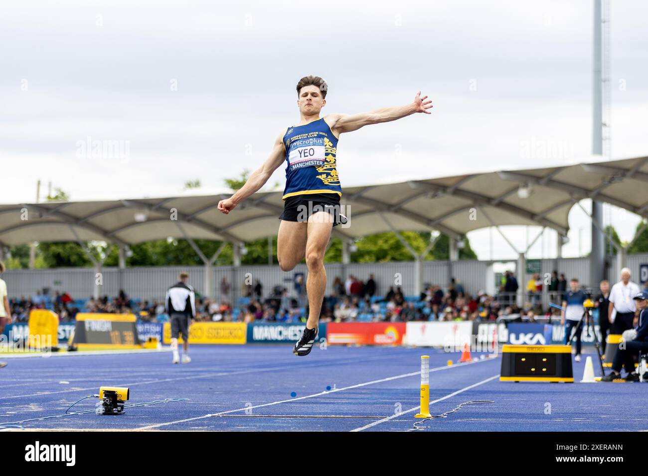 Manchester, United Kingdom, 29 June 2024, Long Jump Men Final- YEO ...