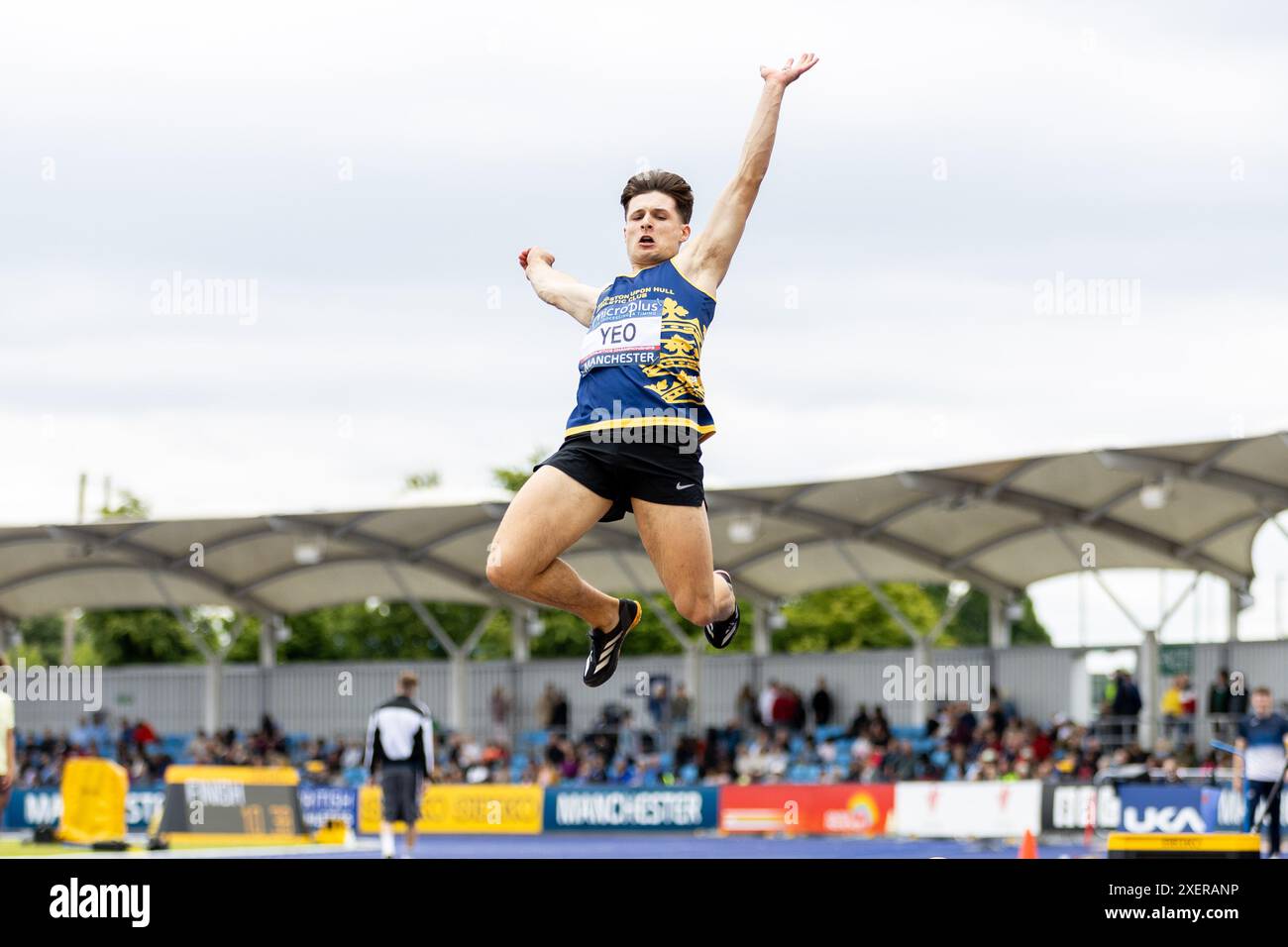 Manchester, United Kingdom, 29 June 2024, Long Jump Men Final- YEO ...