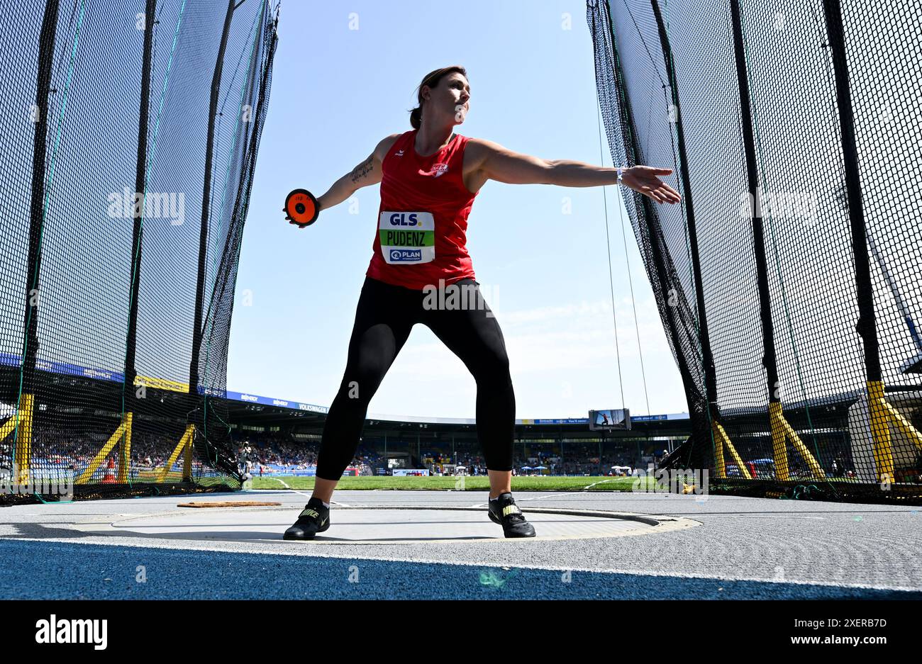 Brunswick, Germany. 29th June, 2024. Athletics: German Championships in ...