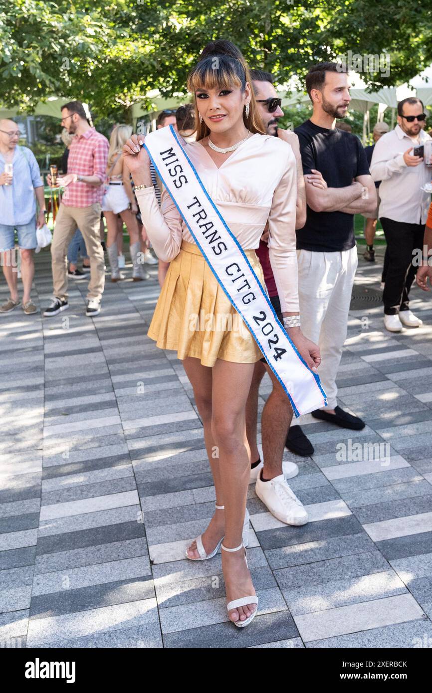 New York, United States. 28th June, 2024. Barbara Ramirez, Miss Trans ...