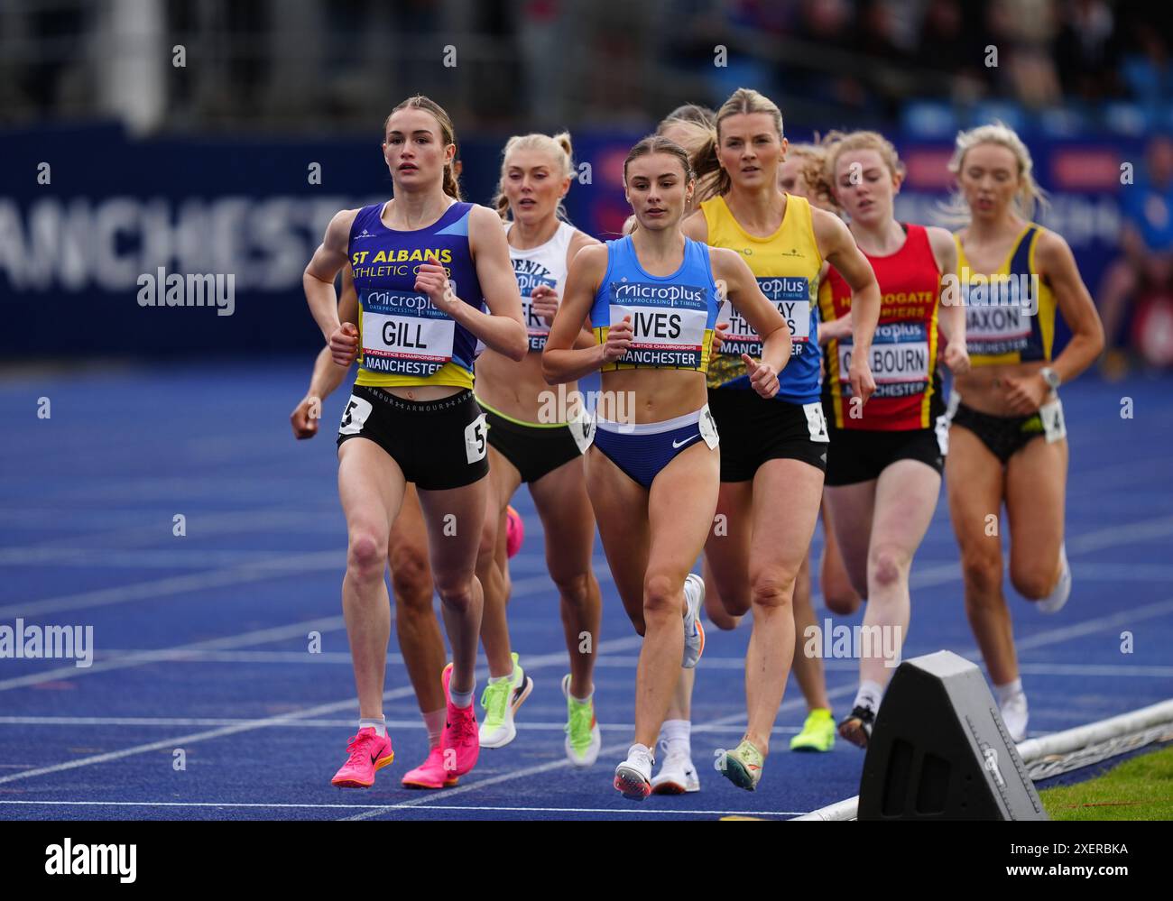 Phoebe Gill in action in the Women's 800m heats during day one of the ...