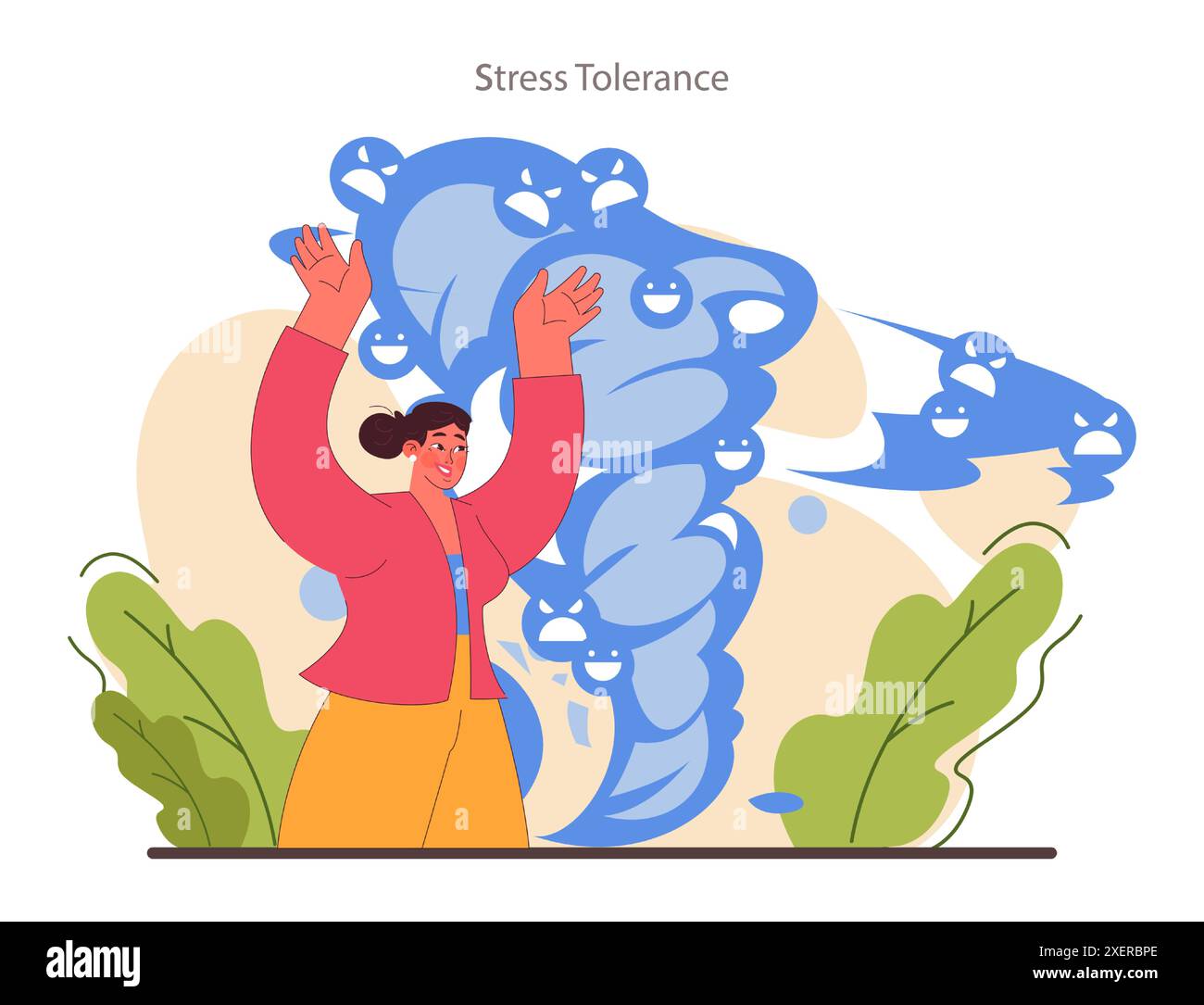 Emotional regulation. Emotion balance and stress resilience skill. EQ development. Deep ...