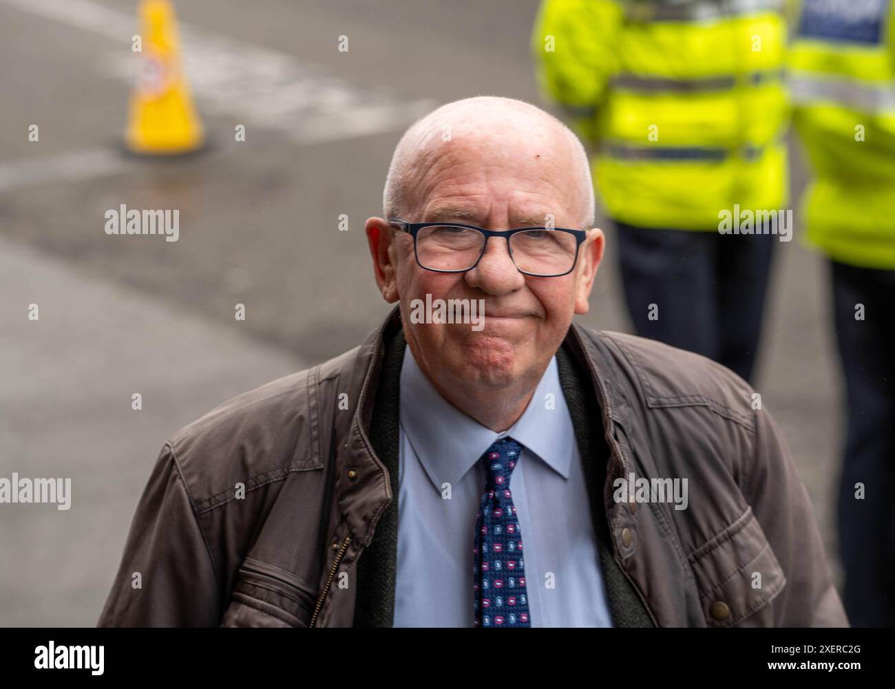 Sean Ban Breathnach arrives for the funeral for renowned Gaelic Games ...