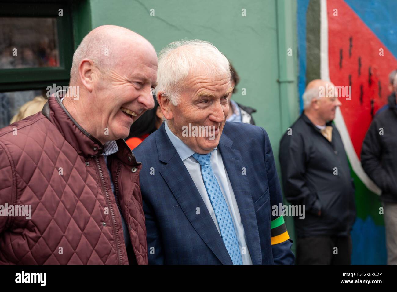 John Kennedy and former Kerry Footballer Jimmy Deenihan who were part ...