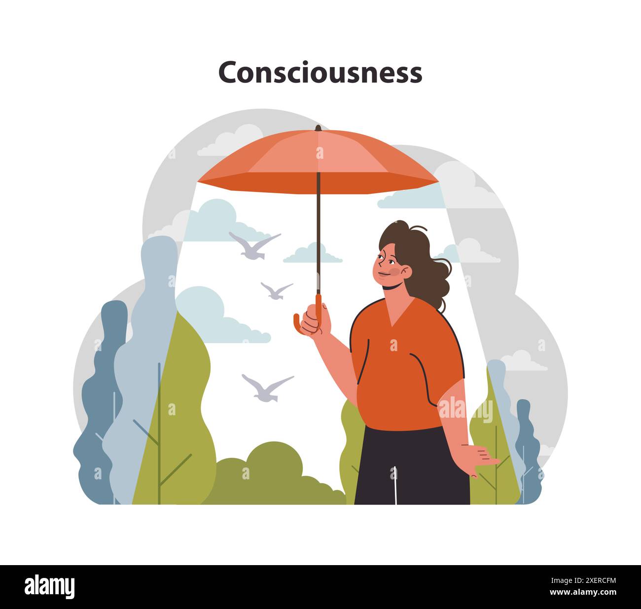 Consciousness and self awareness. Mental and psychological phenomenon ... Consciousness and self awareness. Mental and psychological phenomenon ...