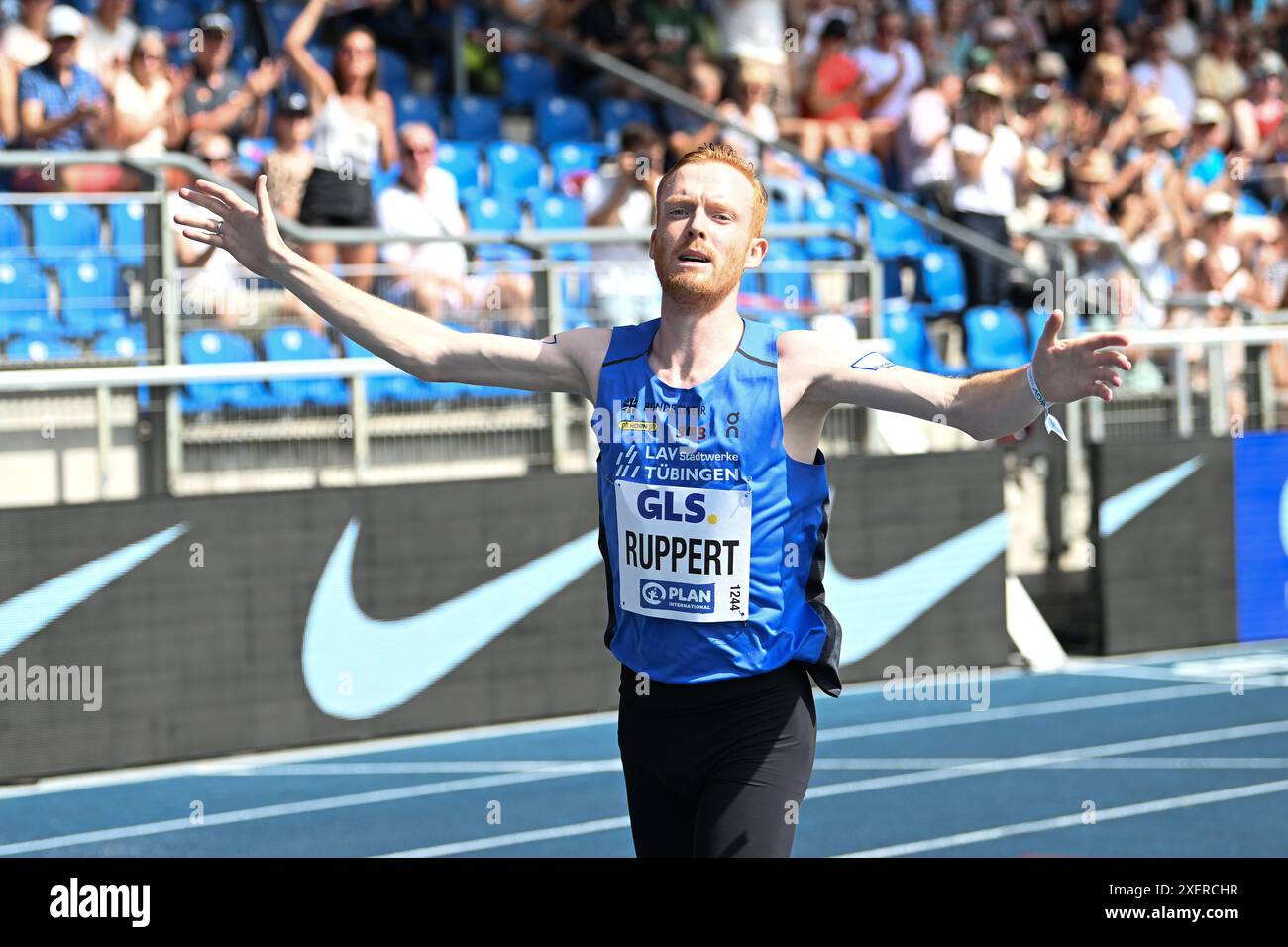 Brunswick, Germany. 29th June, 2024. Athletics: German Championships in ...