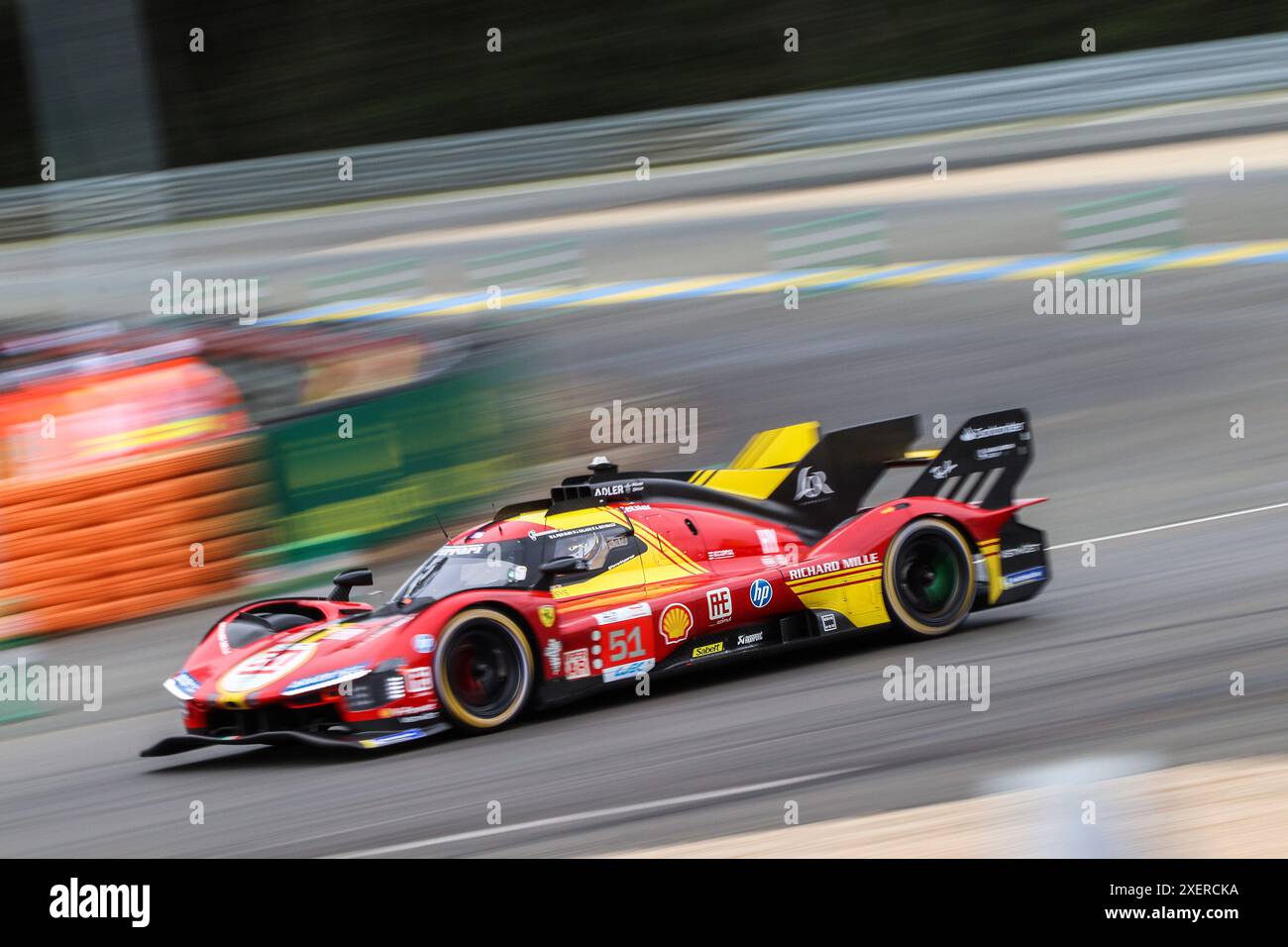 2024 LE MANS 24 HRS - Ferrari AF Corse : 51 : James Calado, Alessandro ...