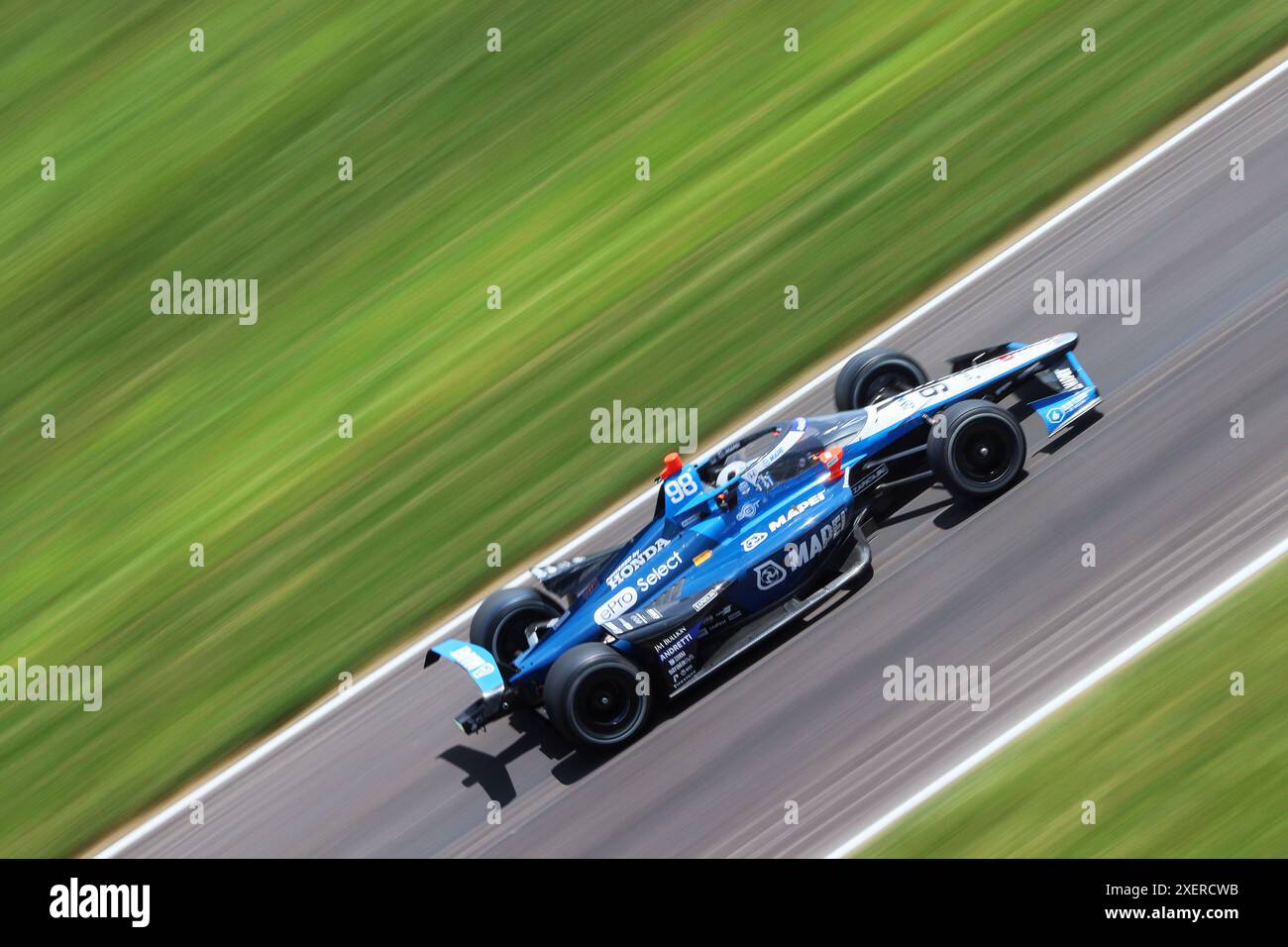 2024 indianapolis 500 - Marco Andretti, Curb Agajanian Stock Photo - Alamy