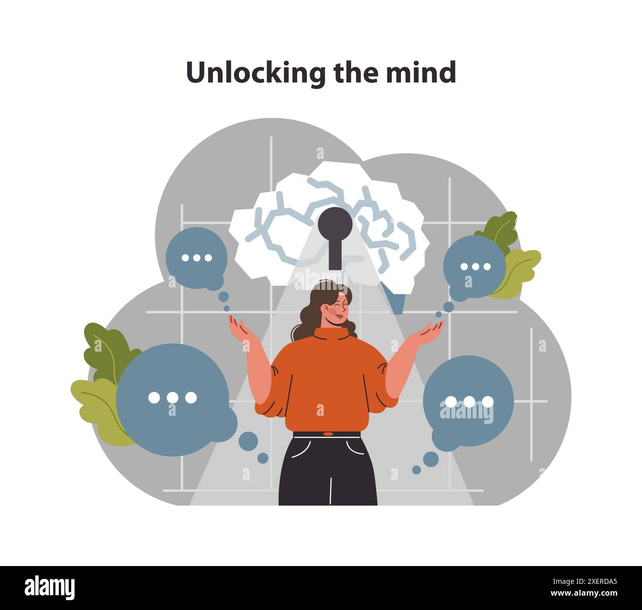 Unlocking the mind. Mental and psychological phenomenon or condition ... Unlocking the mind. Mental and psychological phenomenon or condition ...