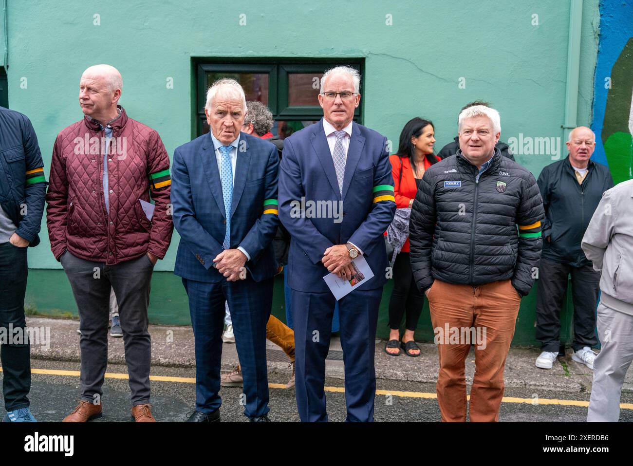 John Kennedy, Jimmy Deenihan, Sean Walsh, and Dermot Lynch form the ...