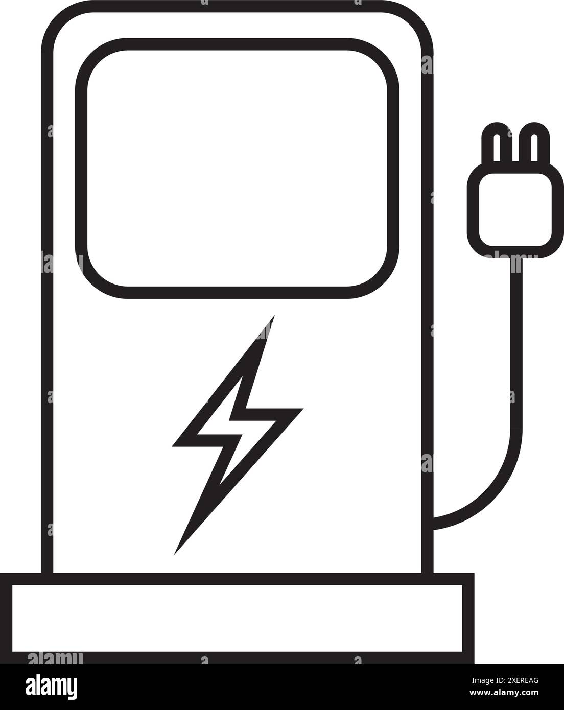 Energy service station electronic Stock Vector Images - Alamy